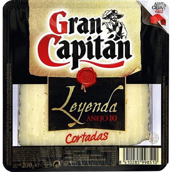 Queso Mezcla Leyenda Precortado 200G - Precio, Opiniones y Alternativas